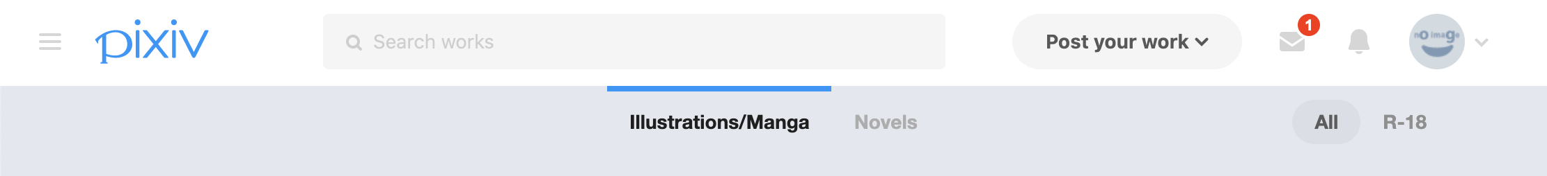 [pixiv] 公告 - 电脑版pixiv主页已更新